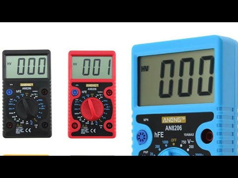 ANENG AM8206 CHEAP-O Multimeter Review & Teardown!