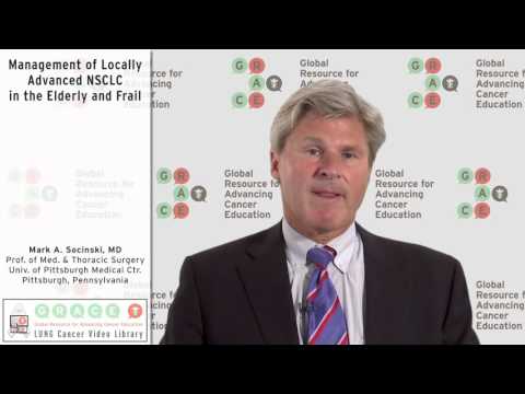 Management of Locally Advanced NSCLC in the Elderly and Frail