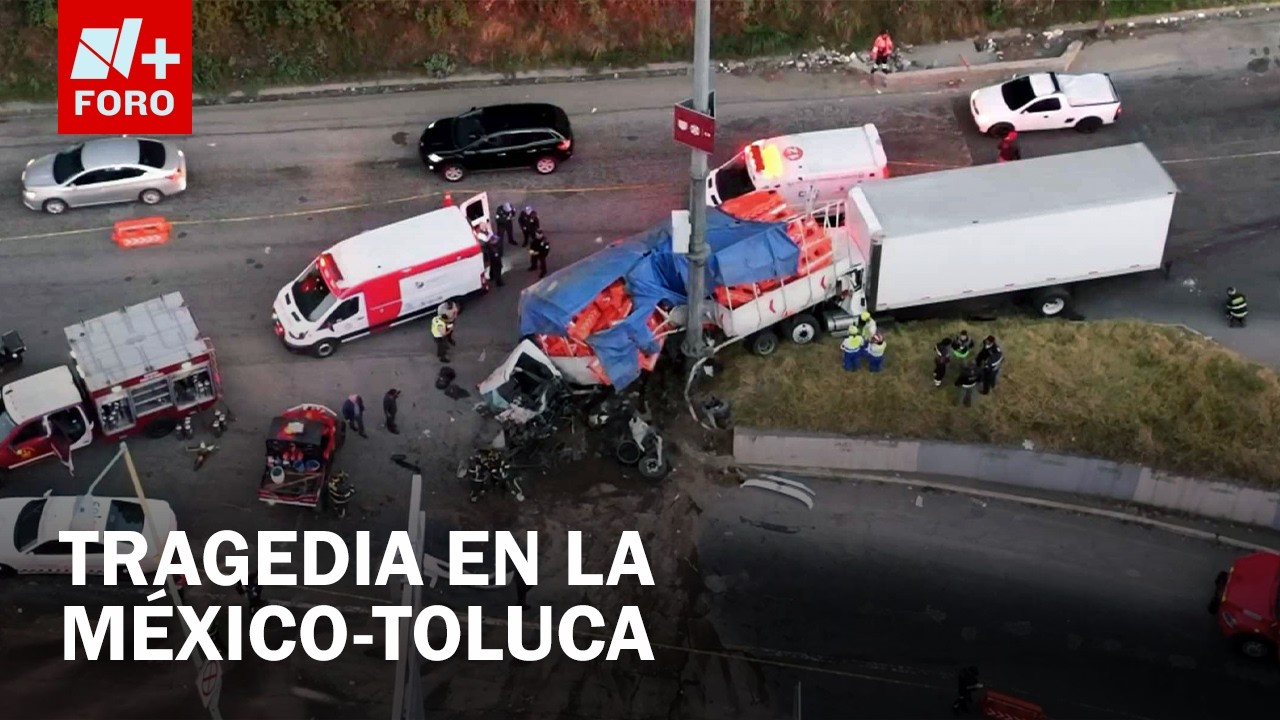 Trailer with brake failure causes fatal crash on the Mexico-Toluca highway