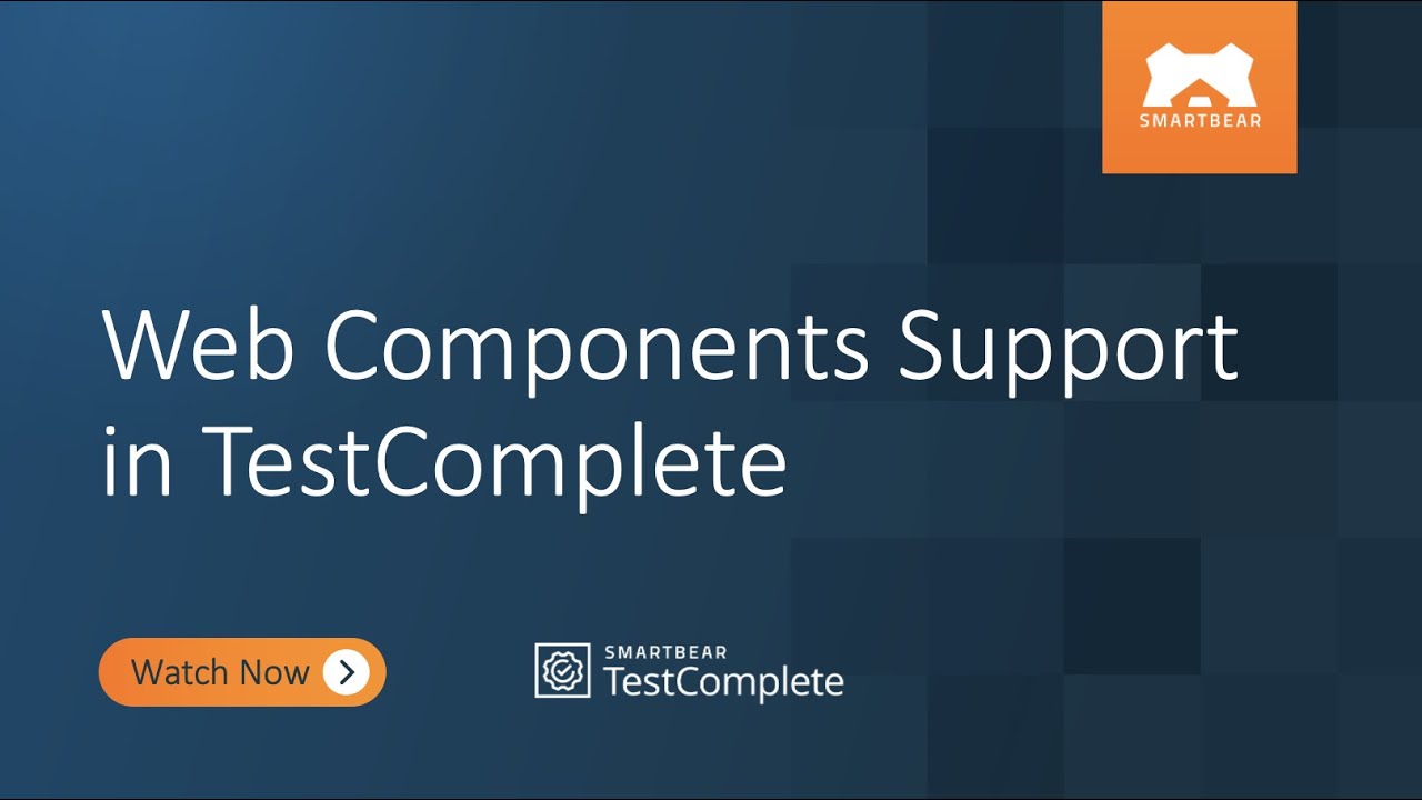 Web Components Support in TestComplete