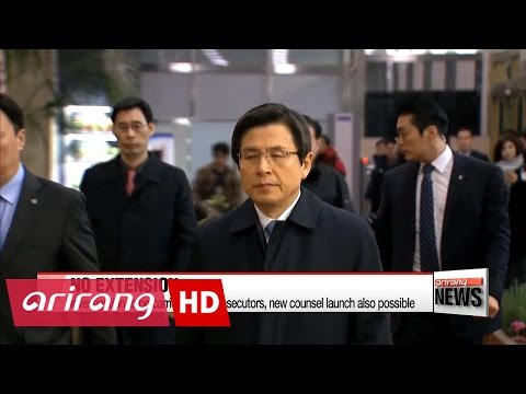 Acting president rejects request to extend probe into power abuse scandal