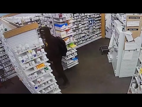 Burglar breaks into CVS pharmacy