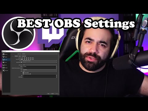 Best quality OBS settings and tutorial for new Twitch Streamers! Bitrate, Res, Downscaling, etc.