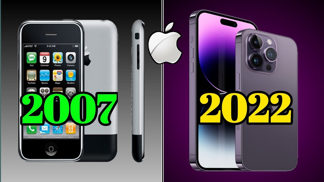 Evolution of iPhone (2007-2022) | apple  iPhone History ||