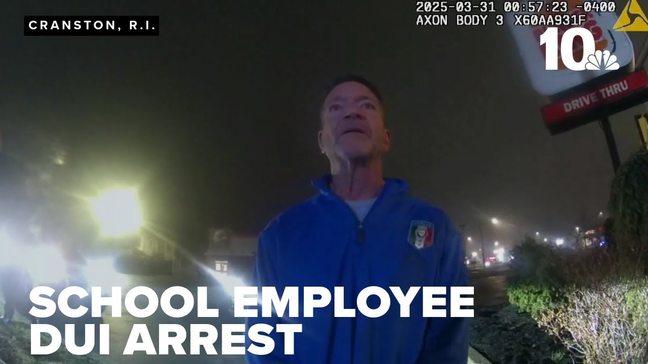 Bodycam video: School employee accused of DUI, falling asleep at the wheel
