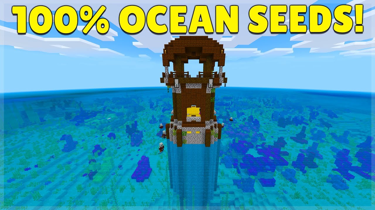 HOW YOU CAN GET 100% Ocean Seeds EVERY Time For Minecraft 1.20 (MCPE, Xbox, Switch Playstation, PC)