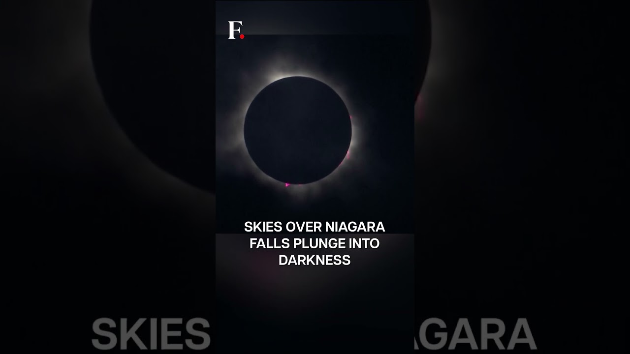 Watch: Skies Over Niagara Falls Engulfed in Darkness | Subscribe to Firstpost