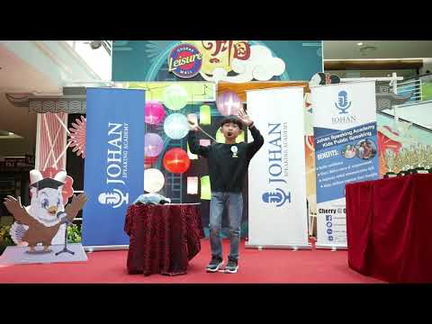 Chew Way En l Stage time l Cheras Leisure Mall l Kids Public Speaking Ara Damansara