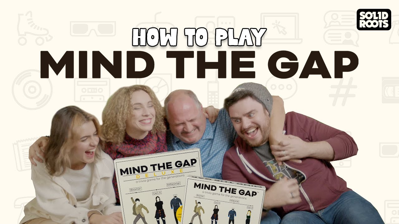 Official Tutorial for How to Play Mind the Gap | A Trivia Game for the Generations | SolidRoots