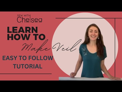 How to make a veil easily and professionally.