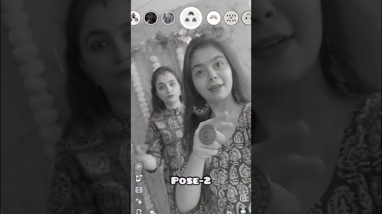 Selfie Poses With BFF/Sisters✨| #shorts #ashortaday | Santoshi Megharaj