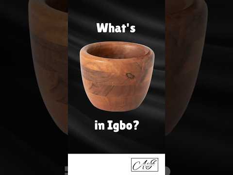 WHAT'S MORTAR IN IGBO? #kitchenutensils #africankitchen