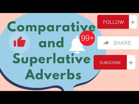 Lesson #61 - Comparative and Superlative Adverbs @LearnEnglish101