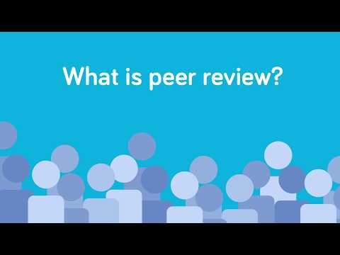 What is peer review?