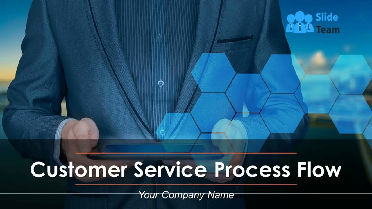 Customer Service Process Flow Powerpoint Presentation Slides