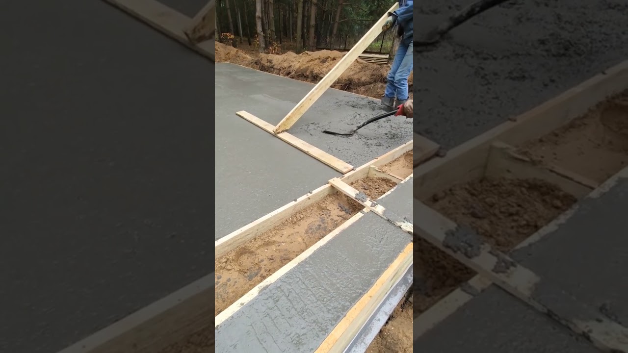 DIY concrete surface leveling tool