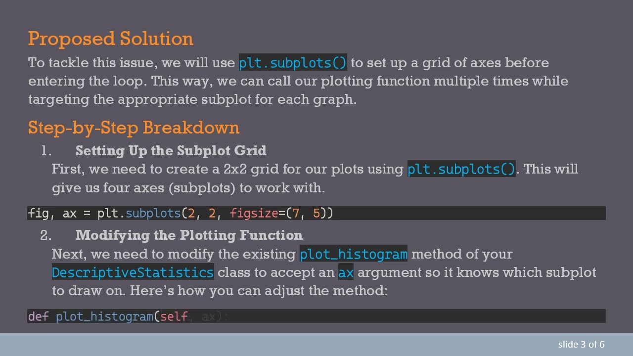 Creating Efficient Multi-Graph Visualizations in Python's matplotlib with Looping Functions