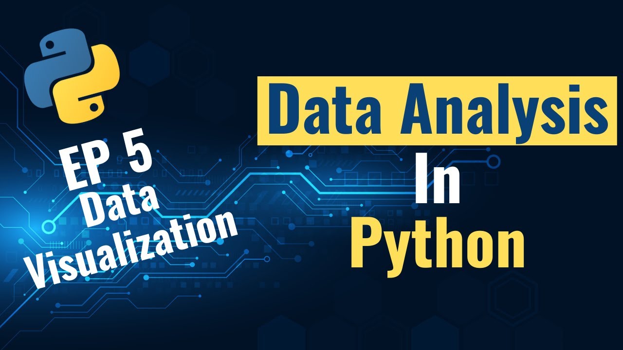 Data Analysis with Python for Beginners - Ep 5: Data Visualization (Matplotlib)