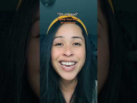 How do you say "Oh my God" in Filipino #filipino #philippines
