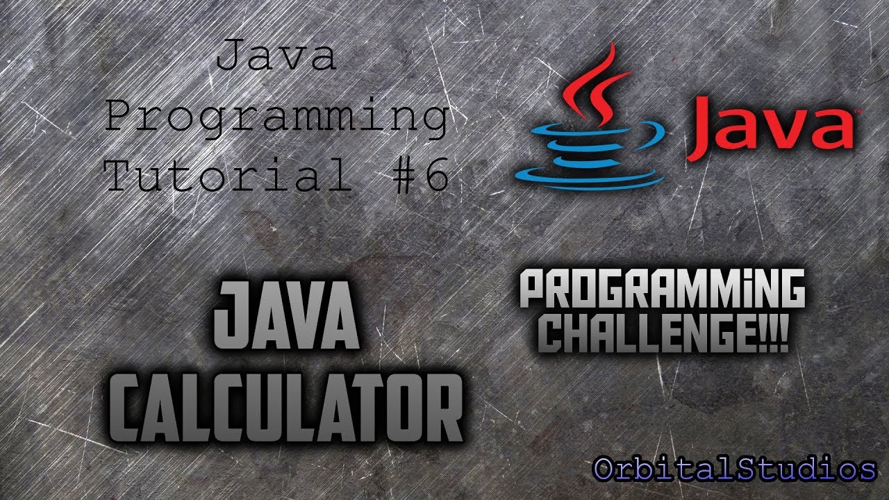 Beginner Programming Tutorial 6! Java Programming Challenge 1!  How To Make A Calculator In Java!!