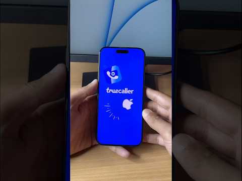 Truecaller Live Caller ID Feature for iOS 🔥 #ios #iphone #ios18 #truecaller #truecallerapp