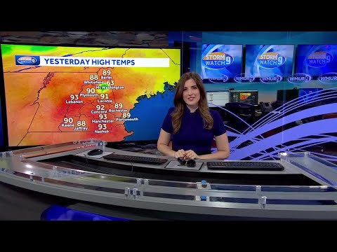 Video: Breezy Friday with cooler temps.
