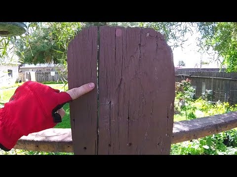 Removing Fence Pickets Without Splitting & Damaging Wood -Jonny DIY