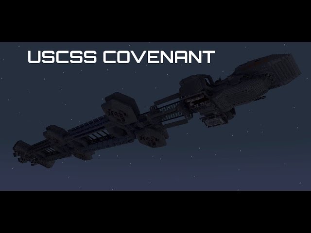 Alien Covenant - USCSS COVENANT 1:1 scale Minecraft Map