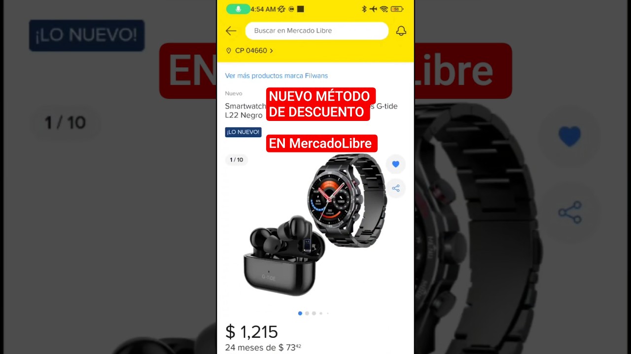 Descuentos ocultos en Mercado Libre #short #mercadolibre