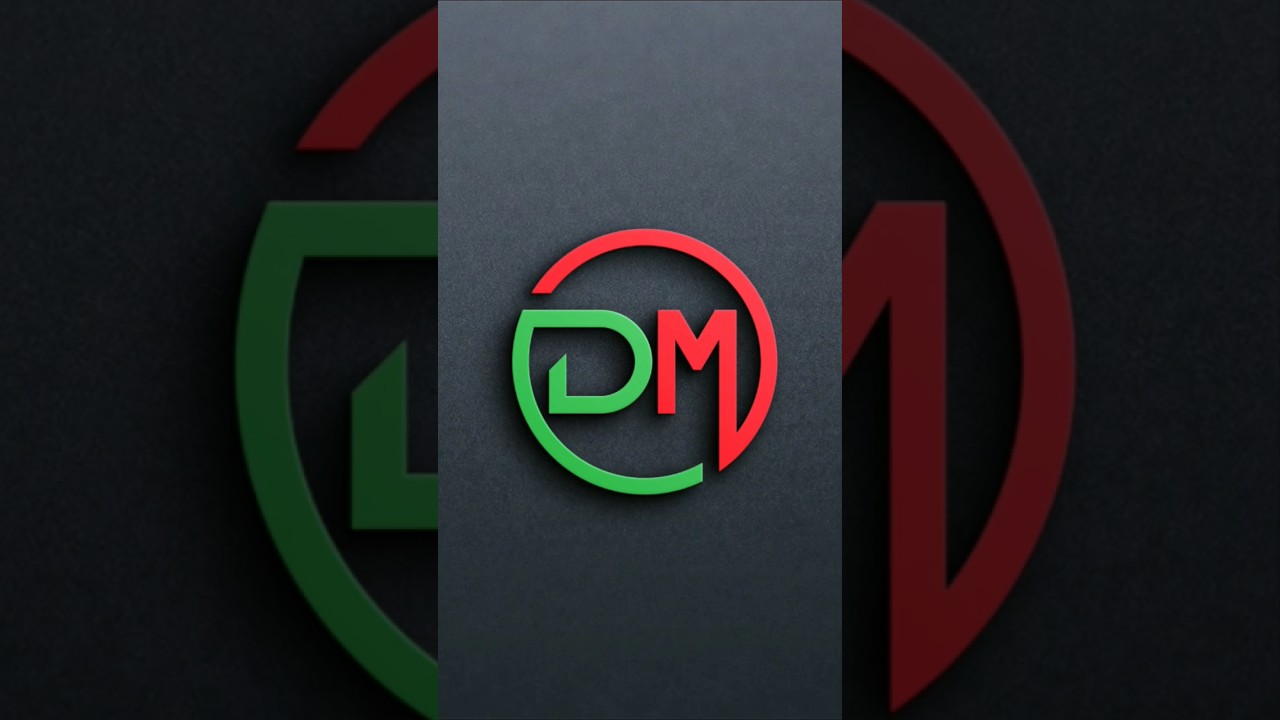 DM Monogram logo #shorts #short #srb