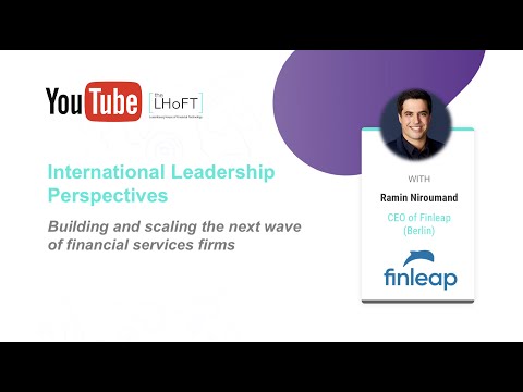 Building the next wave of financial services firms