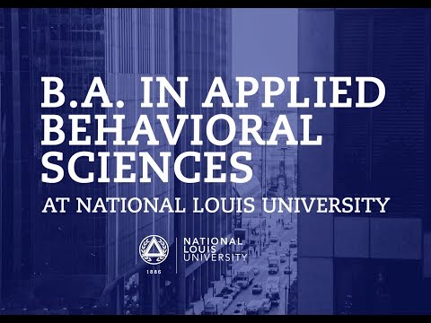 B.A. in Applied Behavioral Sciences | National Louis University