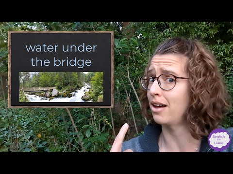 Idiom - water under the bridge