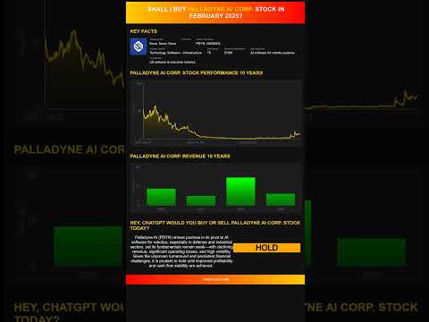 Hey, ChatGPT would you buy or sell Palladyne AI stock today? [February 2025]