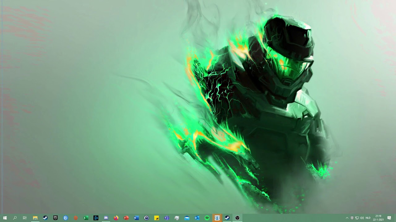 Green MasterChief Wallpaper Engine