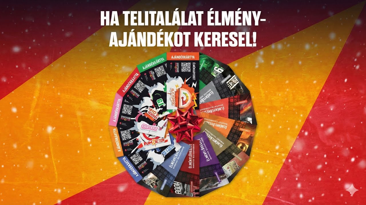Zokni helyett adj BEROBBANÓ ÉLMÉNYT! 💥 A legjobb karácsonyi ajándék tipp