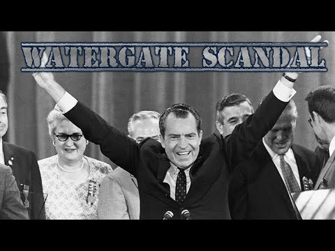 What was the Watergate scandal in simple terms?