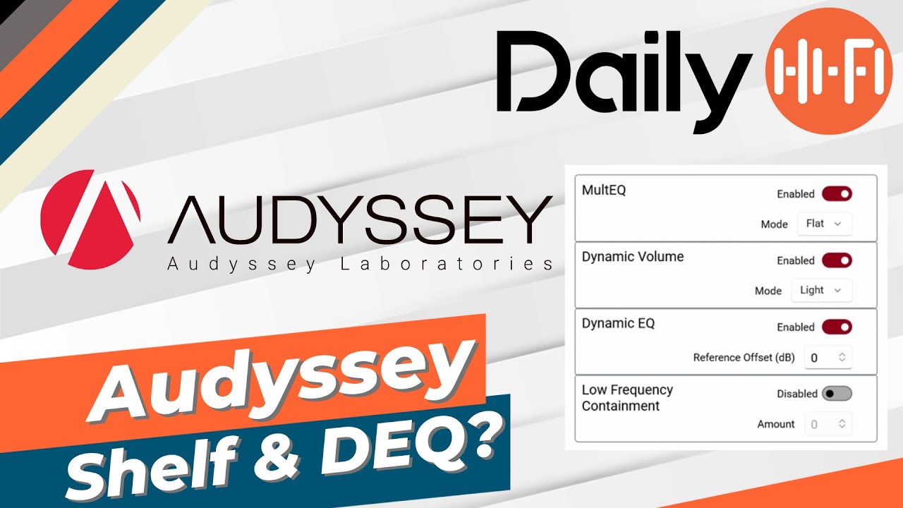 Audyssey Shelf Filter And Dynamic EQ