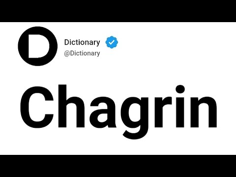 Chagrin Meaning In English
