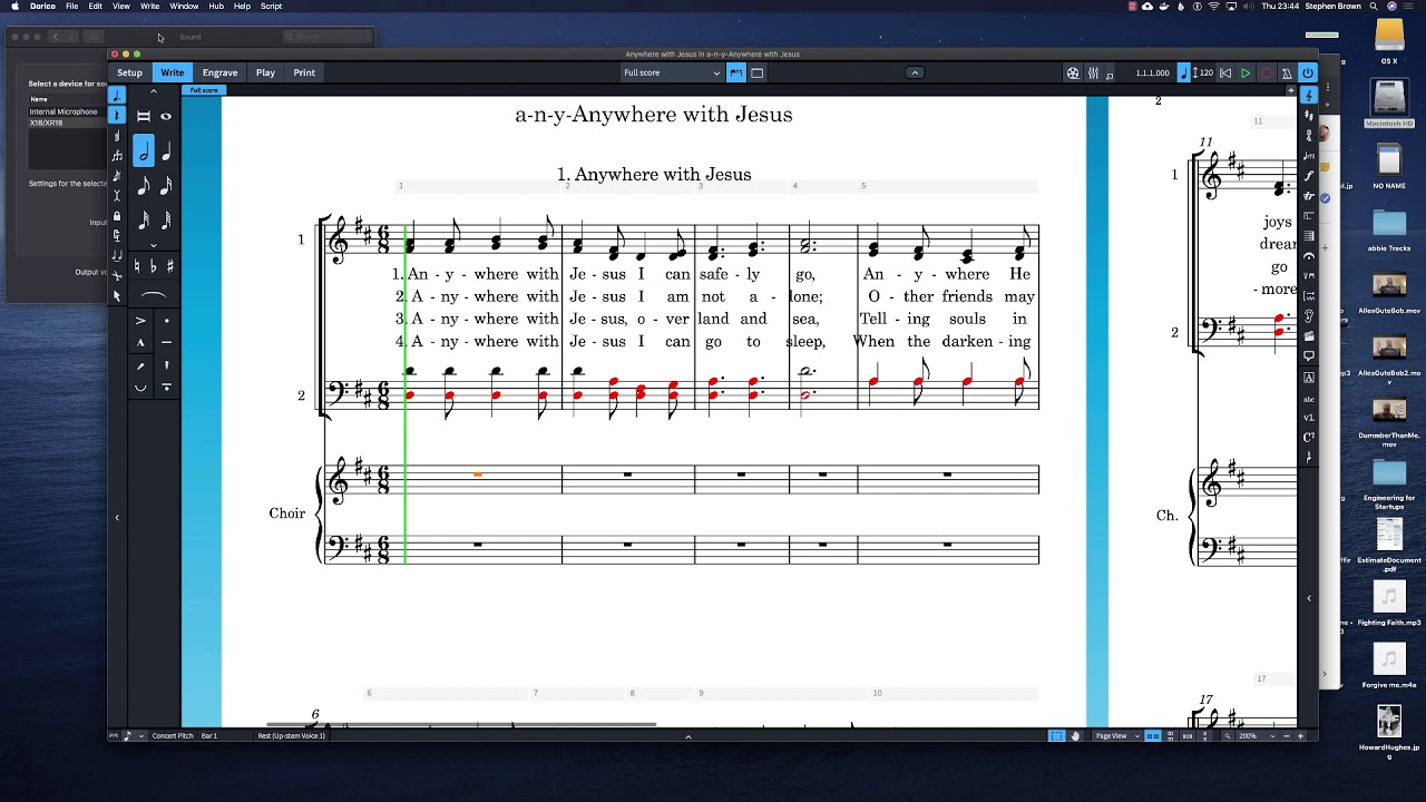 Importing MusicXML with Dorico