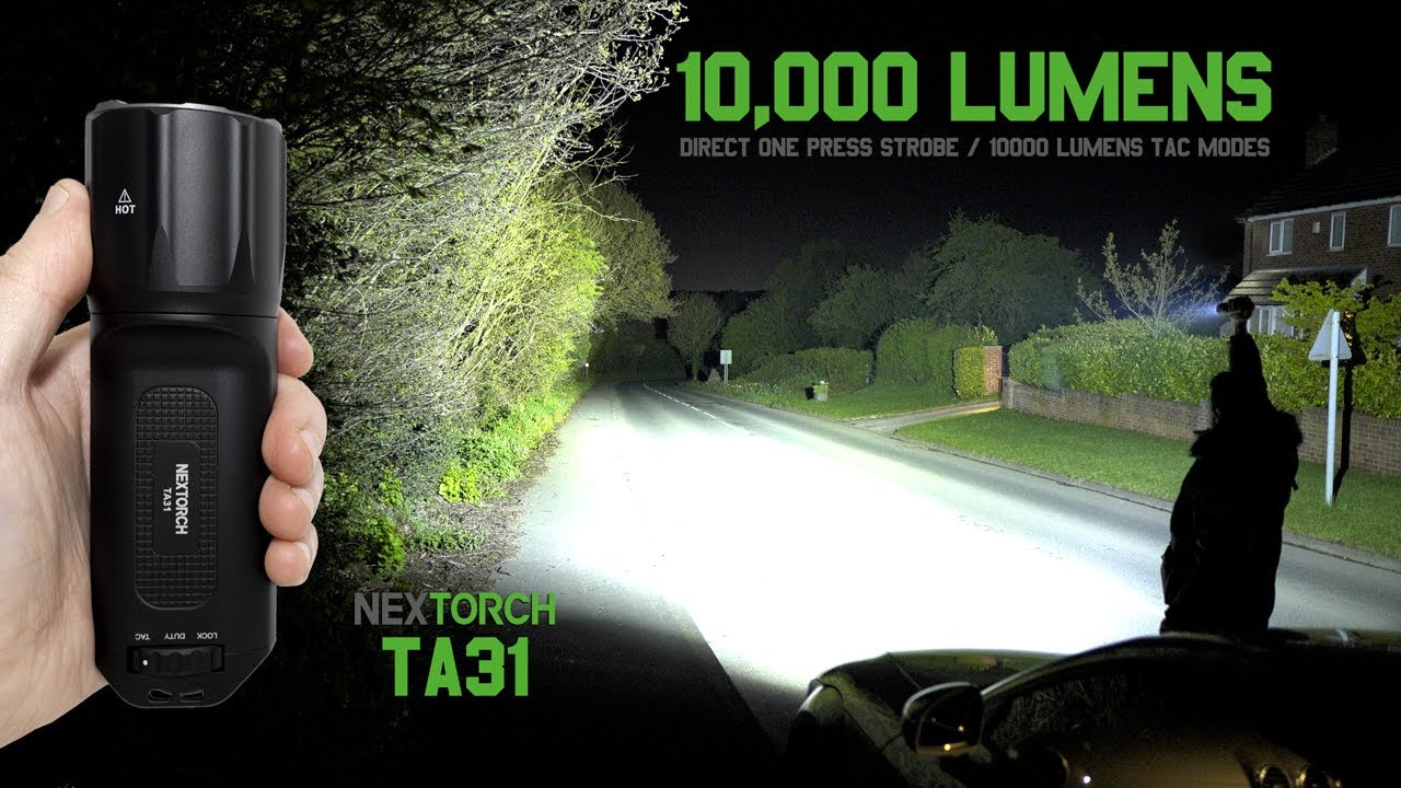 [Review] NEXTORCH TA31 - The toughest 10,000 lumens flashlight on the ...