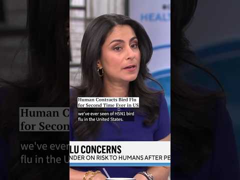 Human Contracts Bird Flu for Second Time Ever in US #shorts