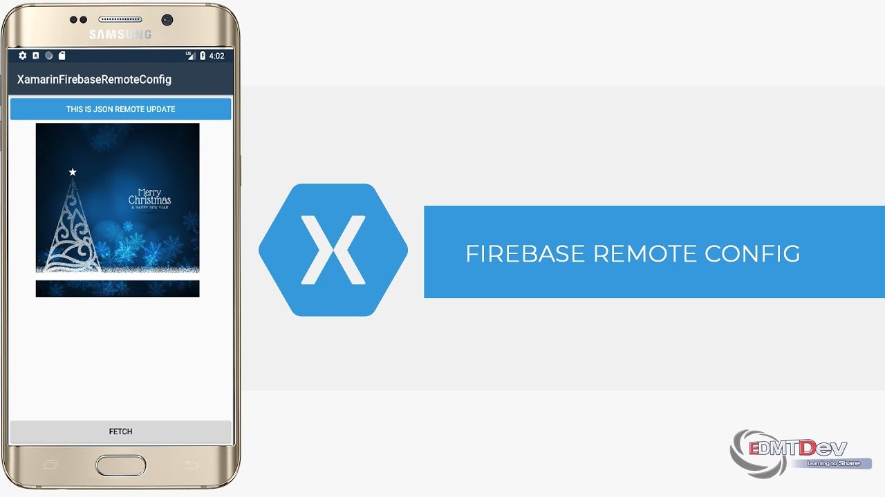 Xamarin Android Tutorial - Real time update your app resources with Remote Config