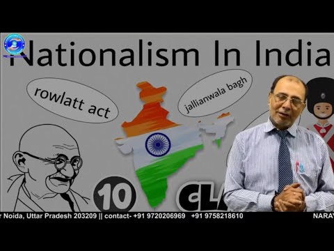 Define the topic of Nationalism in India of class 10th By- prof. DV Roy #NARAYANA PUBLIC SCHOOL