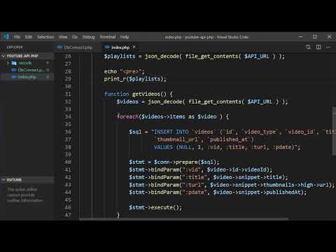 Learn List all channel s playlists details using YouTube data API and save it in the database in ...