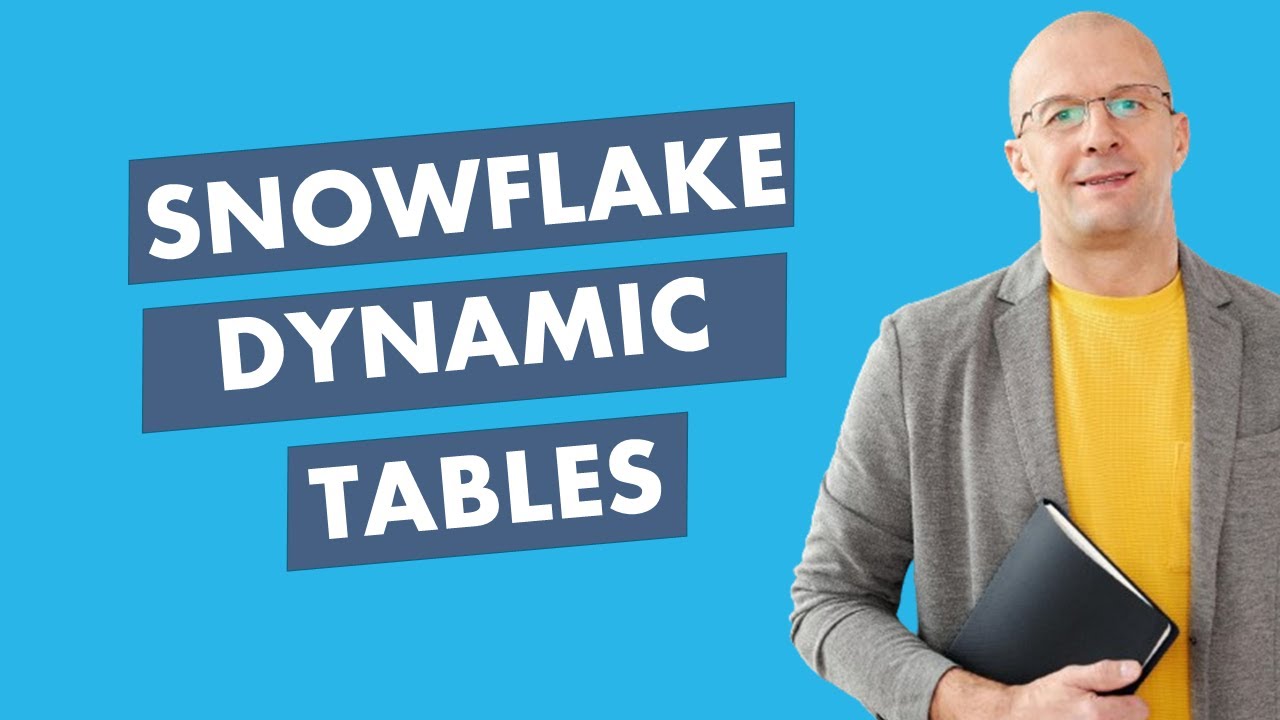 How to transform data in Snowflake | Use Snowflake Dynamic Tables like a pro