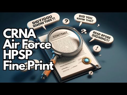 Fine Print of Air Force HPSP