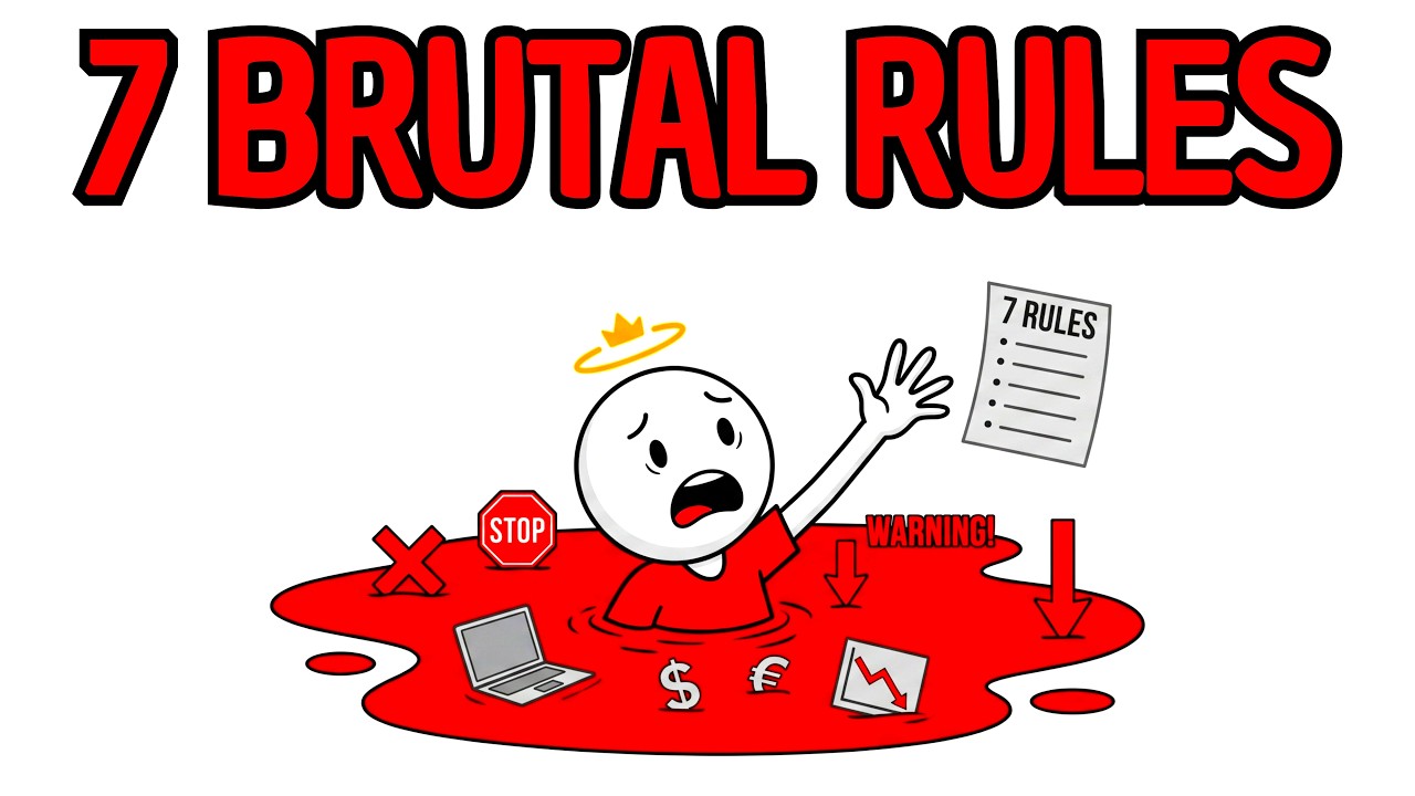 7 Brutal Trading Rules Every Beginner MUST LEARN Before LOSING Everything
