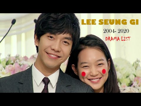 dramalist of Lee Seung-gi(2004-2020) #upcoming drama too #korean maniac