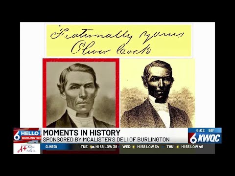 Moments in History: Oliver Cock, first grand master of Masons in Iowa